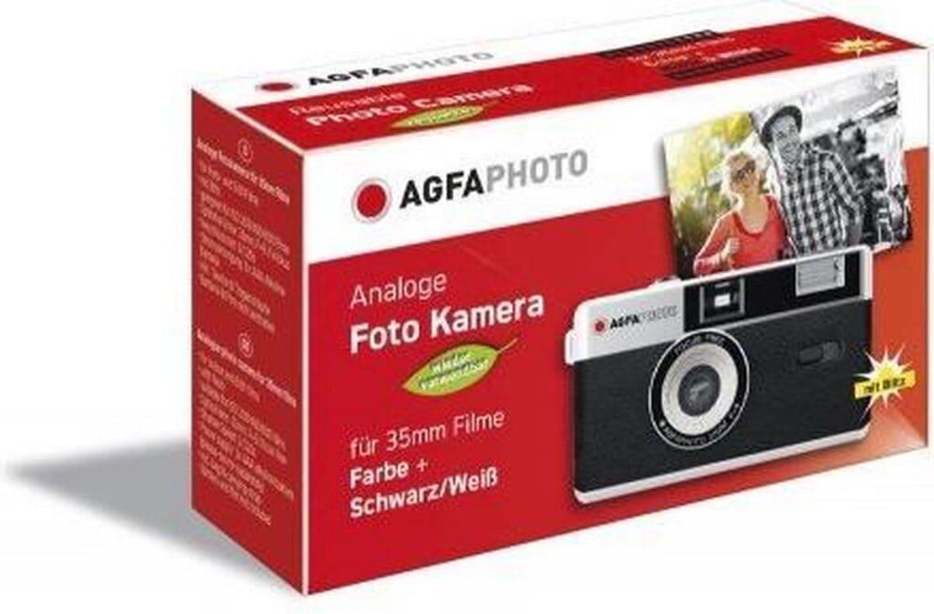 Agfa Photo Camera 35mm Black Kit - Welkom bij Foto Romp in Utrecht